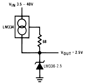 LM336 2.5V Regulator Diodes: Datasheet, Reference and Circuit