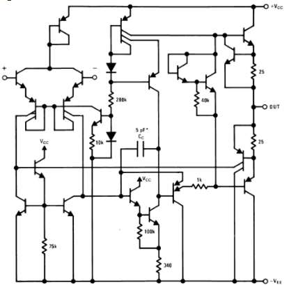 LM348 Operational Amplifier: Pinout, Datasheet and Application