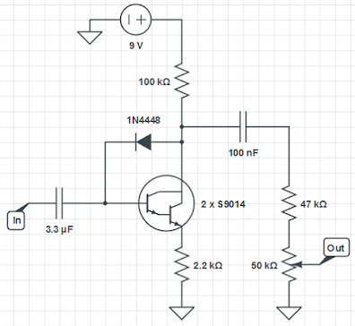 S9014 Transistor: Pinout, Datasheet and Circuit