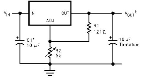 LM1085 Positive Regulator: Pinout, Equivalent and Circuit
