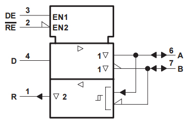 SN75176BP Transceiver: Circuit, Pinout, and Datasheet