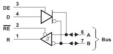 SN75176BP Transceiver: Circuit, Pinout, and Datasheet