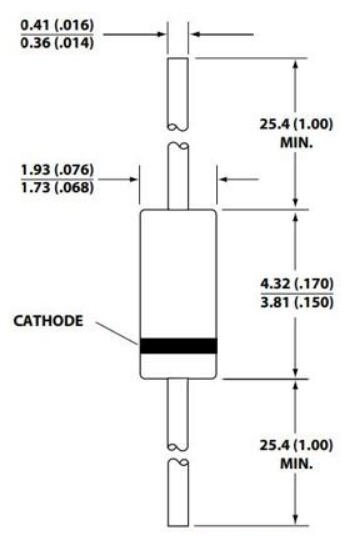 1N5711 Schottky Diode: Pinout, Specifications and Datasheet