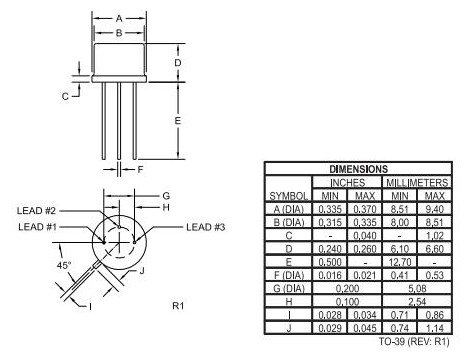 2N2219 NPN Transistor: Datasheet, Equivalent and Pinout