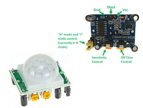 HC-SR501 PIR Motion Sensor: Datasheet, Pinout and Specifications