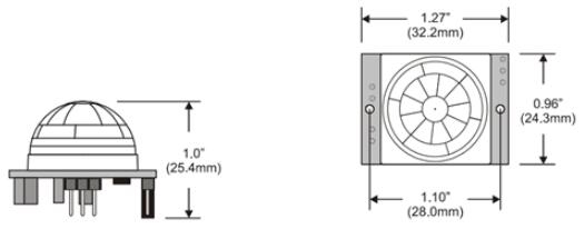 HC-SR501 PIR Motion Sensor: Datasheet, Pinout and Specifications