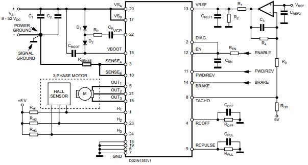 L6235 BLDC Motor Controller: Datasheet, Pinout, Specifications