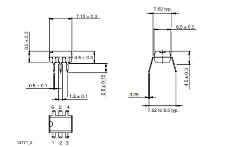 4N36 Optocoupler: Datasheet, Pinout, 4N35 vs.4N36 vs.4N37