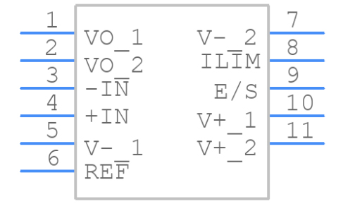 OPA549 Operational Amplifier: Pinout, CAD Model and Datasheet