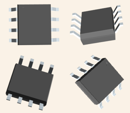 P82B96 Bipolar IC: Pinout, 3D Model and Datasheet