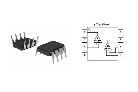 NJM4560 Dual OP-AMP: Datasheet, Equivalent and Circuit
