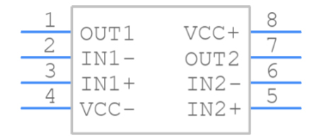 LM193 Dual Voltage Comparator: Pinout, Equivalent and Datasheet