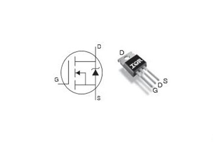 IRF1407 Power MOSFET: Pinout, Datasheet and Test Circuit
