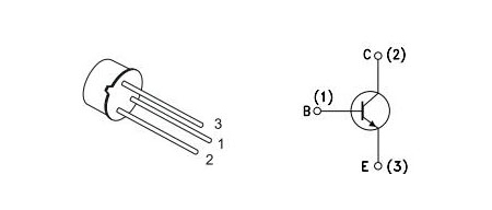 5pcs 2n3440 Transistor Mot To-39 Pin 2N3440 ST/FAIRCHILD/MOTOROLA ...