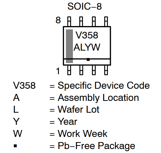 LMV358 Operational Amplifiers: Pinout, Datasheet and LMV358 vs. LM358
