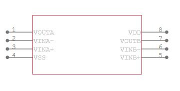 MCP602 Op-amp: Pinout, Datasheet and Test Circuit