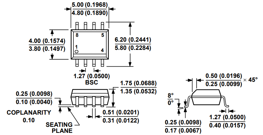 AD8479 Precision Difference Amplifier: Pinout and Basic Connections