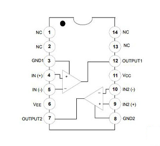 LM319 Comparator: Datasheet, Pinout and Circuit