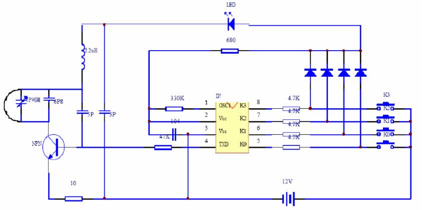 EV1527 Encoder IC: Datasheet pdf, equivalent and Circuit