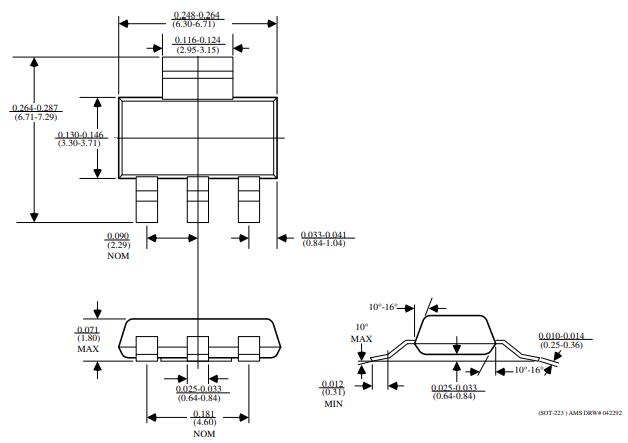 AMS1117 1A Low Dropout Voltage Regulator: Datasheet, 3.3 V Regulators and Pinout