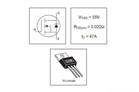 IRLZ44N Power MOSFET: Datasheet, Pinout, IRLZ44N MOSFET
