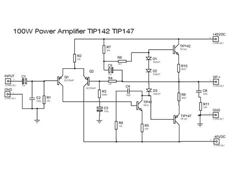 TIP142 Transistor: Datasheet, Equivalent, Amplifier Circuit