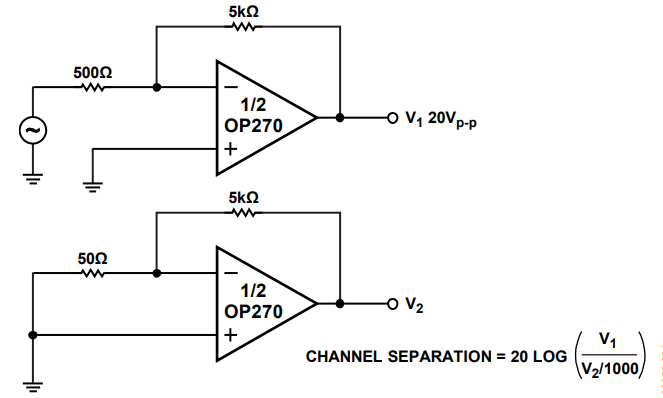OP270 Dual Op-Amp: Pinout, Equivalent and Datasheet