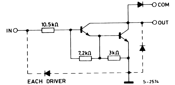 ULN2004A Darlington Array: Pinout, Equivalent and Datasheet