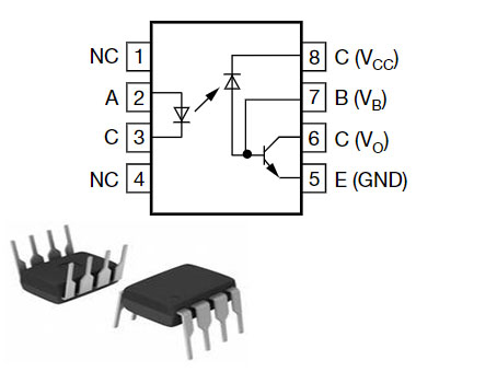 6N136 Transistor: Circuit, Pinout, and Datasheet
