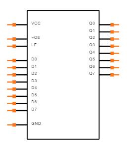 74HC373 Octal D-type Transparent Latch: Datasheet pdf, Schematics and Pinout