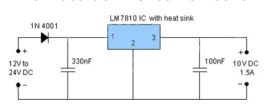 LM7810 Voltage Regulator: Circuit, Datasheet, Pinout