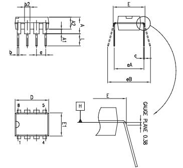LM833N Operational Amplifier: Audio Amplifier, Datasheet, Pinout