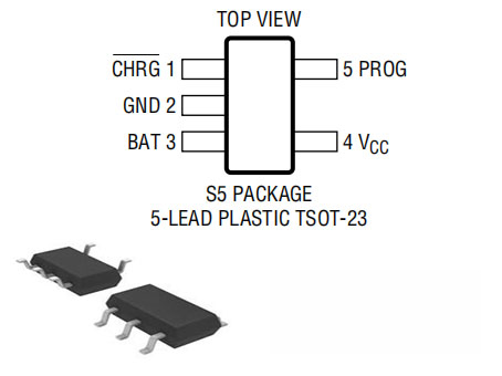 LTC4054 Single-cell Lithium-ion Battery: Circuits, Pinout, and ...
