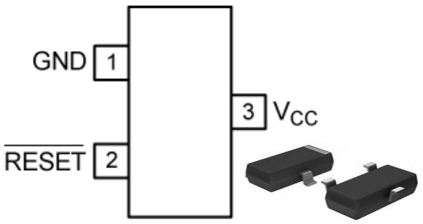 MIC803 3-Pin Microprocessor Supervisor Circuit: Pinout, Equivalent and ...