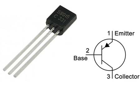 S9015 PNP Transistor: Low Frequency, Low Noise TO-92 S9015 Equivalents ...