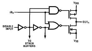 CD4503 Tri-state Hex Buffer: CD4503 Datasheet PDF, Pinout, CD4503 vs. MC14503