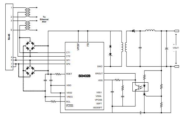 SI3402 Switching Regulator: SI3402 Datasheet, Pinout, Schematic