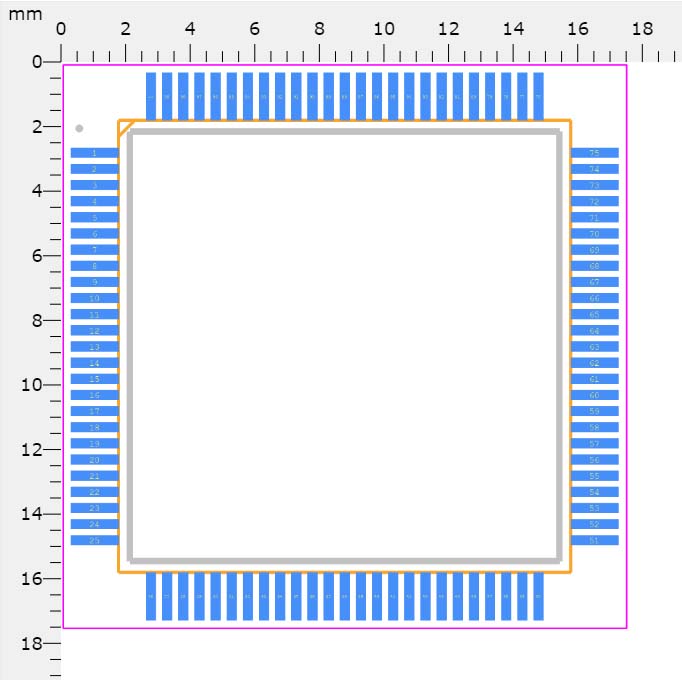 STM32F405VGT6 Microcontroller: 168MHz, 100-LQFP, Pinout and Datasheet