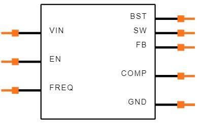 MP1584EN 8-SOIC 100kHz~1.5MHz Voltage Regulators: Datasheet, Pinout ...