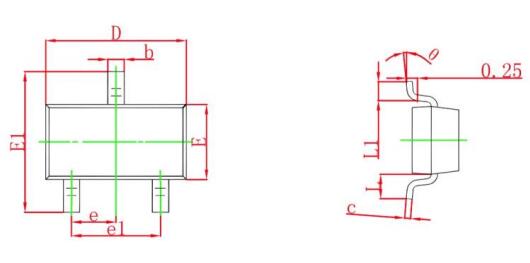 AO3401A P-Channel 30V Fast Switching MOSFETs, 4A SOT23 and AO3401A ...