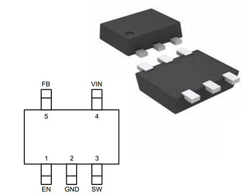 TLV62568DRLT: Datasheet, Pinout, Step-down
