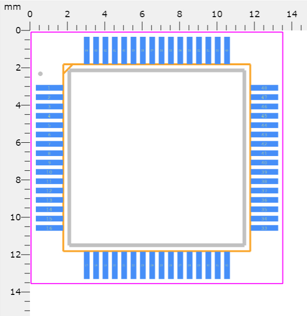 STM32F072RBT6 Microcontroller: 48MHz, 64-LQFP, Pinout and Datasheet