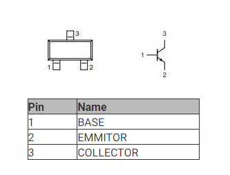 PMBTA42 Transistor: NPN High-Voltage, SOT23, Datasheet, Pinout