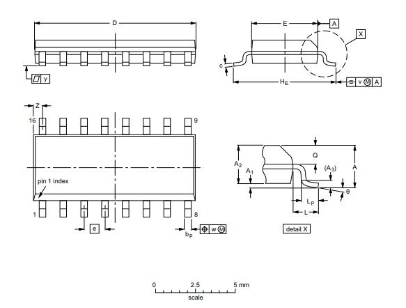HEF4094BT Shift Register: Pinout, Datasheet, Functional Diagram