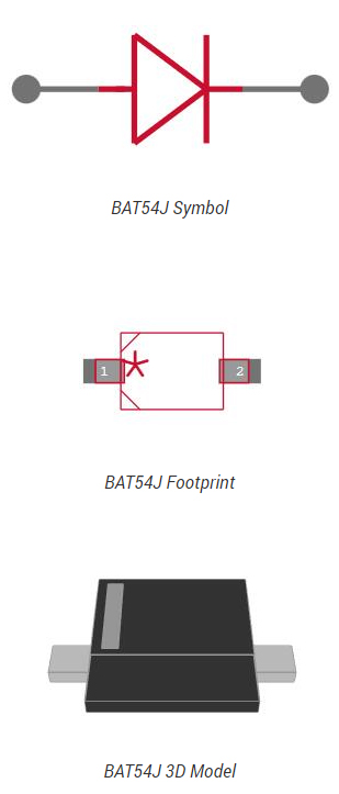 BAT54J Diode: SOD323F, 30V, Datasheet, Pinout, Application