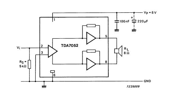 TDA7052 Amplifier: TDA7052 vs. LM386, TDA7052 Circuit, Datasheet PDF