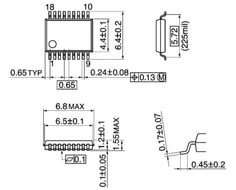 TBD62083AFG:Gate Driver ,Datasheet, Pinout, and Package