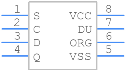 M93C66-W 4-Kbit MICROWIRE? Serial EEPROM: Pinout, Equivalent and Datasheet
