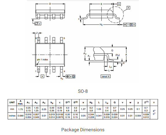 SI4410DY: datasheet, package,pinout and applications