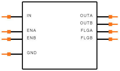 SP2526A USB Power Distribution Switch: Pinout, Equivalent and Datasheet